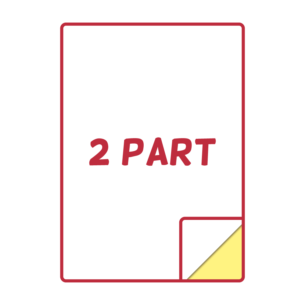 A5 2 Part NCR Pads
