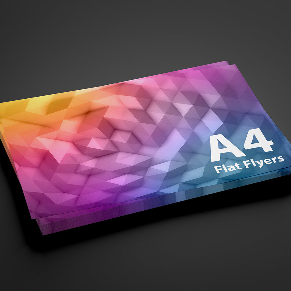 A4 Flat Flyers on 400gsm (Double Sided)